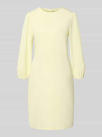 Marc Cain Knielanges Kleid mit Rundhalsausschnitt und 3/4-Arm