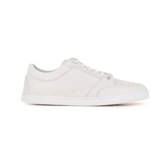 Christian Louboutin Homme, Chaussures, Blanc, Taille: 44 EU Chambelisneak Flat