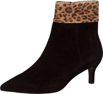 Peter Kaiser Damen - Stiefeletten 75322 in schwarz Rauleder