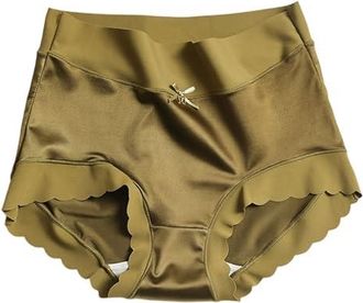 Generic Culotte sans Couture Femme Culotte Femme sans Couture Culotte Femme De Classique Taille Haute Crotch Antibact&eacute;rien L&eacute;ger Plastique Seamless Confort &Eacute;t