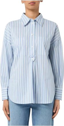 Pennyblack Femme, Blouses et Chemises, Bleu, Taille: 36 FR Chemises