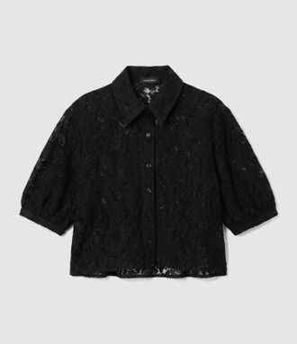Anine Bing Chemise Shayna Black Lace