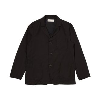 Universal Works Homme, Vestes, Noir, Taille: M Veste à trois boutons