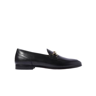 Scarosso Handgefertigte schwarze Horsebit Loafer - - Shoes - Damen - Schwarzk - 38 1/2 EU