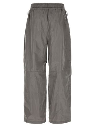 Alexander Wang Polyester Wide-Leg Joggers - Gray