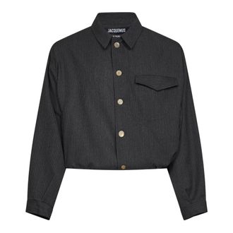 Jacquemus Kurze Wolljacke - - Jackets - Herren - Grau - M