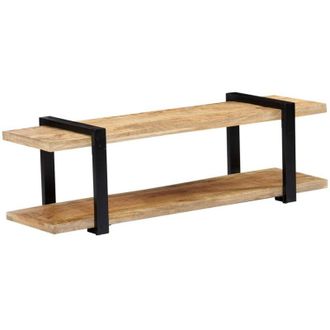 vidaXL Meuble TV 247885 cm Bois de manguier massif vidaXL