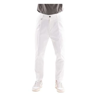 Paolo Pecora Slim-Fit-Hose - - Trousers - Herren - Wei&szlig; - S