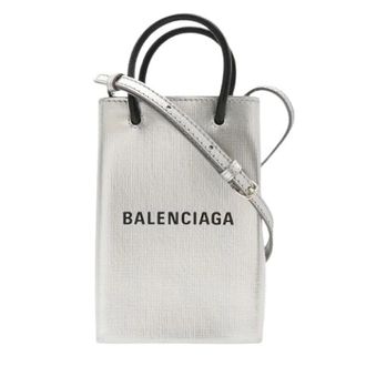 Balenciaga Sac bandouli&egrave;re en cuir Pre-owned - Femme - Pre-owned - Gris - Taille: ONE Size