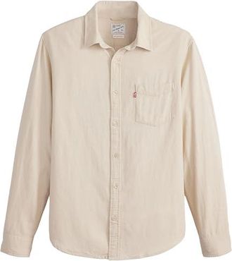 Levi's Chemise Standard Sunset 1 Poche pour Homme, Porridge, XXL