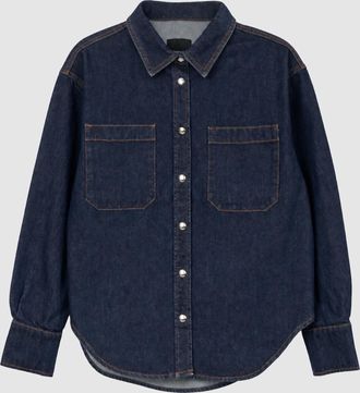 Anine Bing Chemise Samy Unwashed Blue