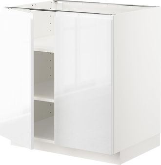 IKEA METOD Unterschrank m Böden/2Türen