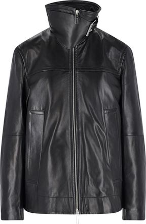 Sportmax Oversized Leather Jacket