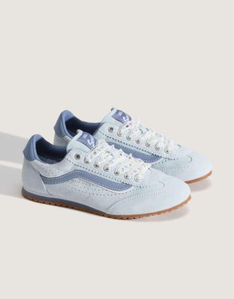 Vans Super Lowpro - Sneaker in Hellblau