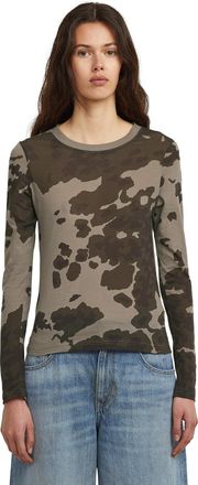 G-Star G-Star AOP Slim r t ls wmn