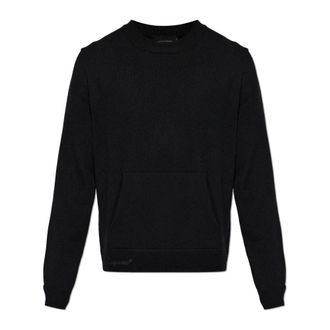 Dsquared2 Wollpullover mit Tasche - - Knitwear - Herren - Schwarzk - L