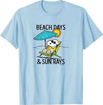 Peanuts Snoopy Beach Days Sun Rays T-Shirt