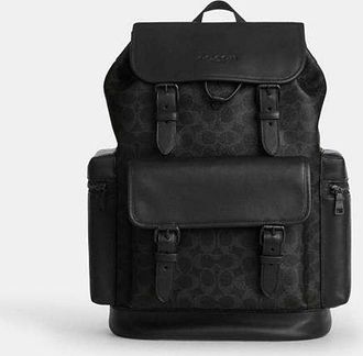 Coach Sprint Rucksack Aus Signature-Canvas