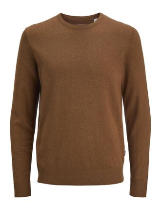 Jack & Jones Male Strickpullover Einfarbig Strickpullover