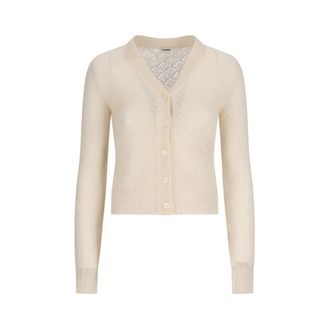 Jil Sander VN LS Cardigan - - Knitwear - Damen - Beige - L
