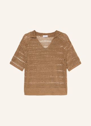 Darling Harbour Darling Harbour H&auml;kelshirt braun