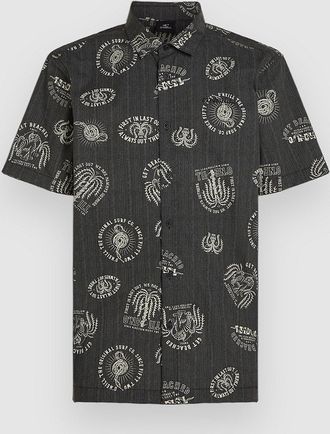 O'Neill Print Hemd black mystical