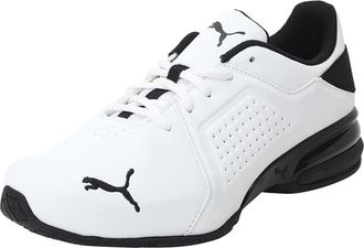Puma Puma VIZ RUNNER, Herren Laufschuhe, Weiß (PUMA WHITE-PUMA BLACK 01), 44 EU (9.5 UK)