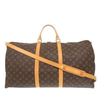 Louis Vuitton unisex, Pre-owned, Brun, Taille: ONE Size Keepall Bandouliere 60 doccasion