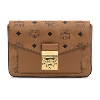 MCM Mcm, Homme, Accessoires, Brun, Taille: ONE Size Viktor Crossbody