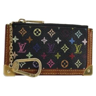 Louis Vuitton Portefeuille en toile Pre-owned - Femme - Pre-owned - Noir - Taille: ONE Size