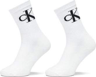 Calvin Klein Jeans Lange Socken 701228811 Wei&szlig;
