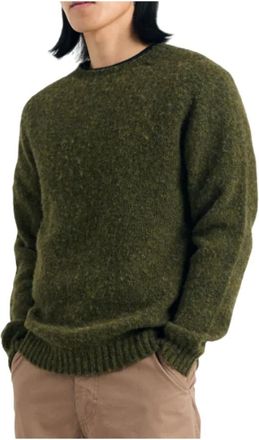 Norse Projects Homme, Pulls, Vert, Taille: S Birnir Brushed Lambswool