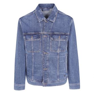Emporio Armani Denim Classic Jacket - - Jackets - Herren - Blau - XL