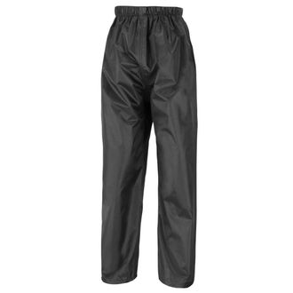Result Herren Regenhose/&Uuml;berhose (3XL) (Schwarz)