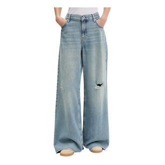 Karl Lagerfeld Damen, Jeans, Blau, W28Gr&ouml;&szlig;e