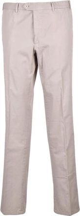 Santaniello Homme, Pantalons, Beige, Taille: L Pantalon en coton stretch