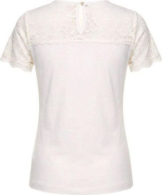 N&uuml;bler Trachtenshirt Trachtenshirt Kurzarm Bailey Offwhite
