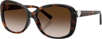 Tiffany & Co. Femme, Accessoires, Brun, Taille: 56 MM Tf4257U Lunettes de soleil