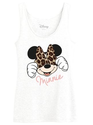 Disney Damen Wodmicktk114 Tanktop, weiß, XS