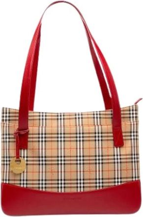 Burberry Pre-owned Haymarket Check Tote - Femme - Pre-owned - Multicolore - Taille: ONE Size