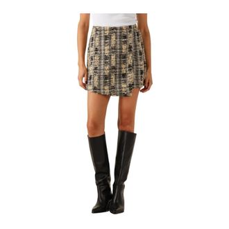 Amaya Amsterdam Esmee Rock Koralle Wintermode - - Skirts - Damen - Mehrfarbig - S