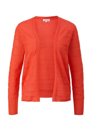 s.Oliver Cardigan Strickjacke Cardigan mit Musterstruktur