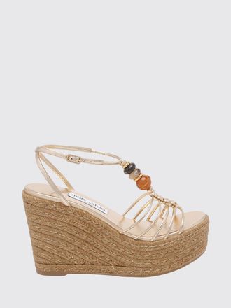 Jimmy Choo London Chaussures Compens&eacute;es Femme couleur Or