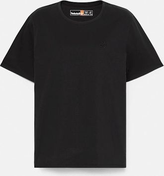 Timberland Dunstan Kurzarm-T-Shirt f&uuml;r Damen in Schwarz, Damen, Schwarz, Gr&ouml;&szlig;e