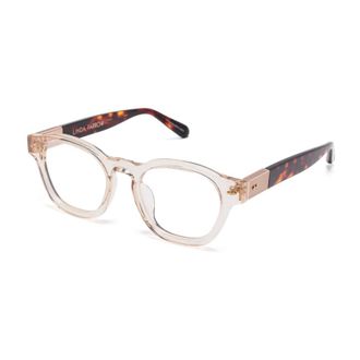 Linda Farrow unisex, Accessoires, Blanc, Taille: 50 MM Lfl1404 C6Opt Optical Frame