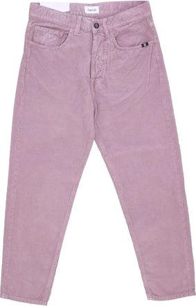 Amish Pantalon long en velours - Homme - Jeans - Violet - Taille: W30