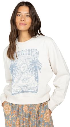 Billabong Billabong Womens Sun Chaser Sweatshirt, Salt Crystal, XS