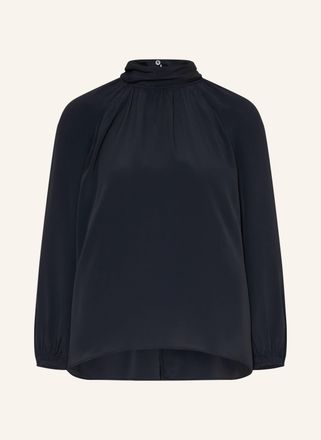 Luisa Cerano Luisa Cerano Blusenshirt Mit Seide Und Volants blau
