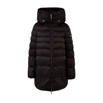 Add Femme, Vestes, Noir, Taille: 40 FR Manteau Noir pour Femme