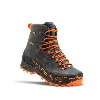 Crispi Nevada Legend GTX 50e anniversaire Bottes de chasse pour homme Limited Edition, Noir et orange., 43 EU